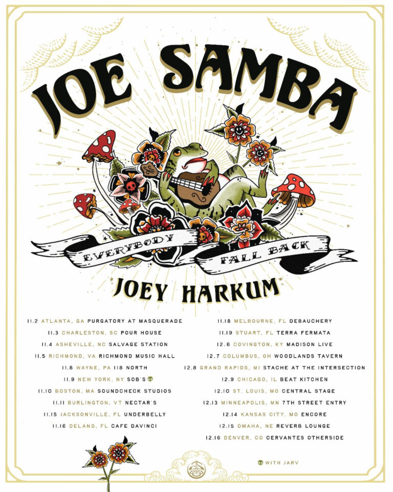 Joe Samba Announces First-Ever U.S. Headlining Tour - The Pier