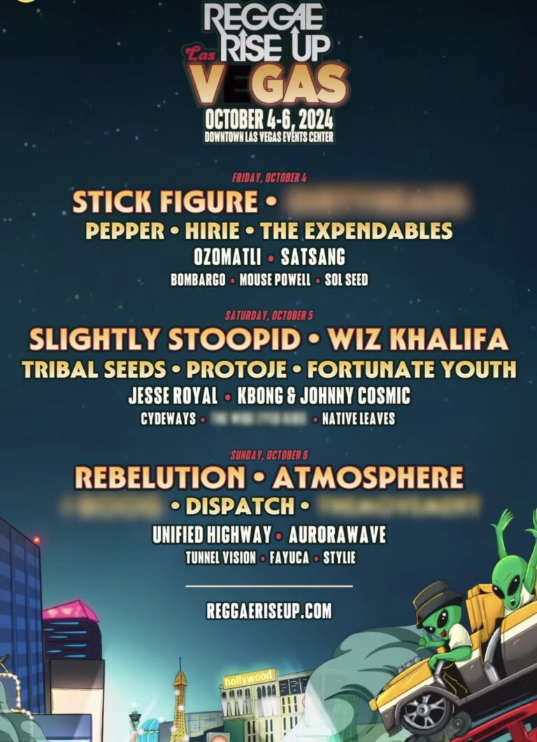 Reggae Rise Up Vegas Drops First Round Artists - The Pier